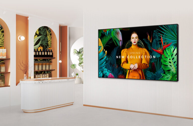 Samsung QM75C 75” 4K UHD Signage Monitor